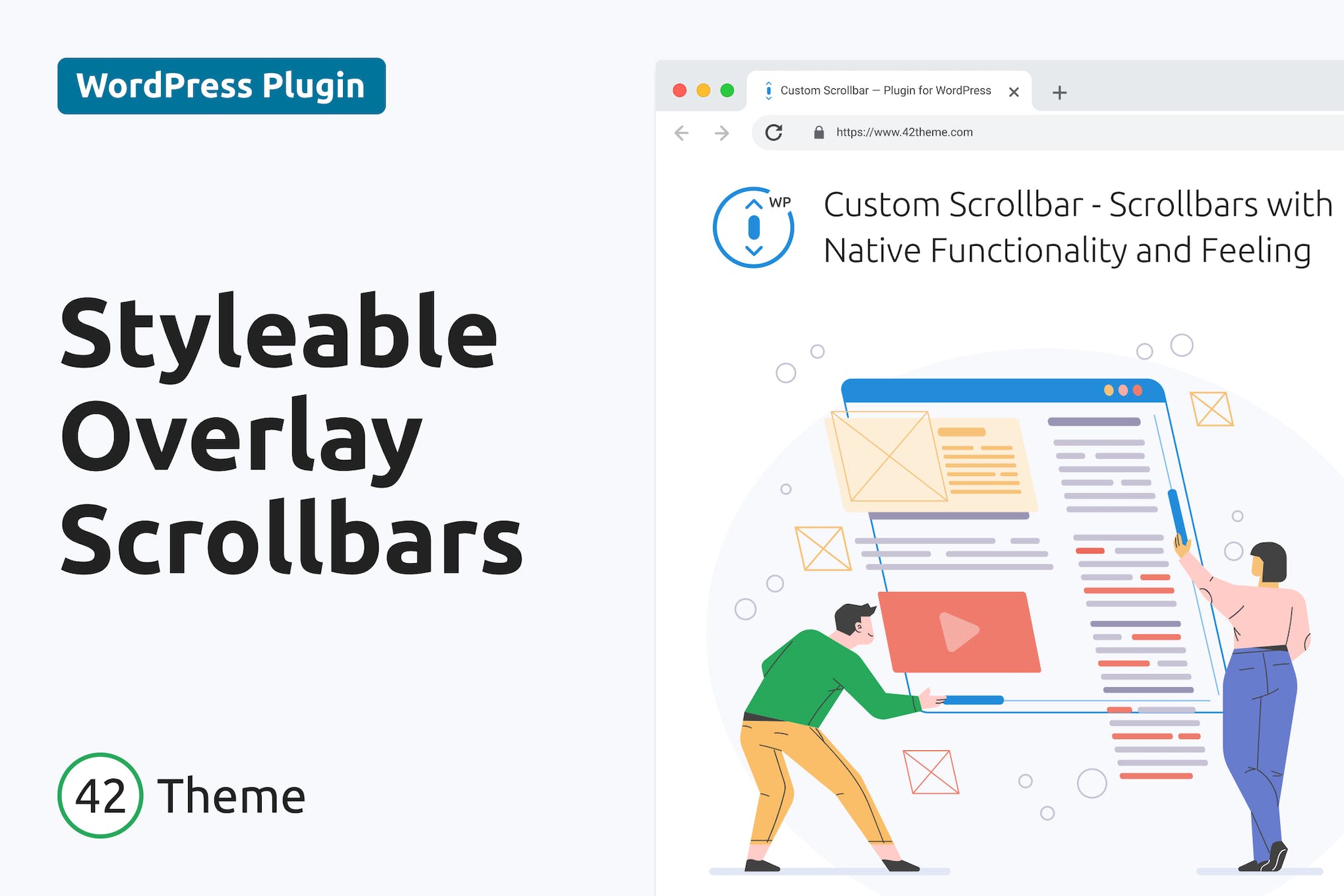 Wordpress Custom Scrollbar Style Your Scrollbars 103 Gpl Stock